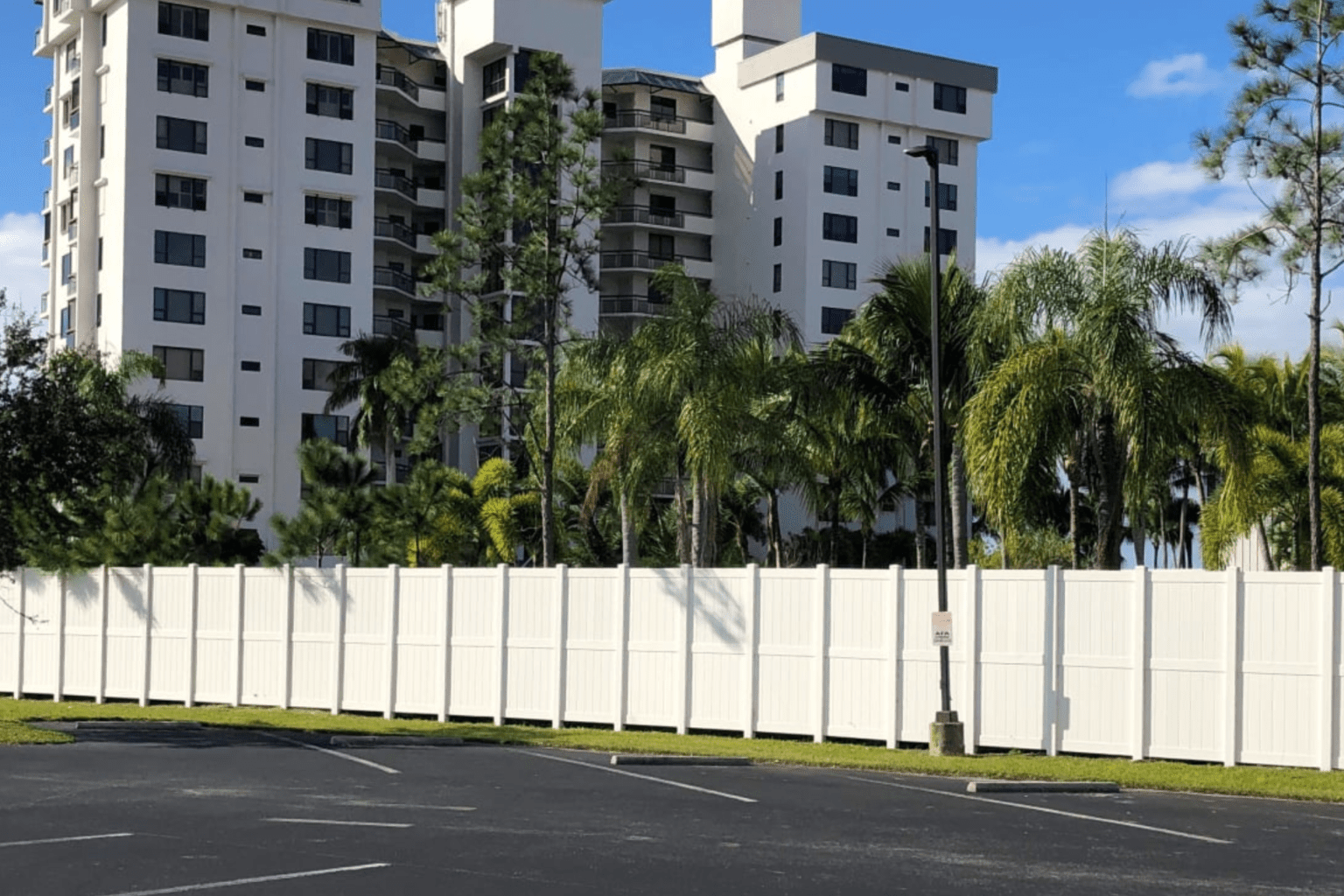 Commercial Privacy Fence - Eagle Fence